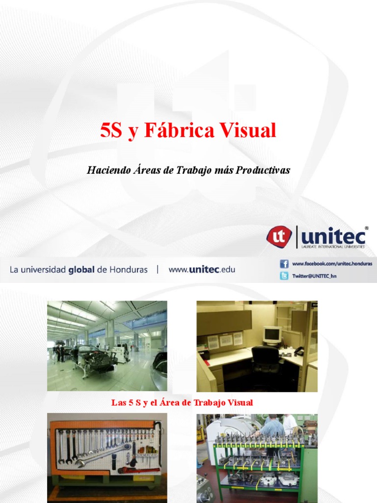 Fabrica Visual 5s | PDF | Lean Manufacturing | Calidad (comercial)
