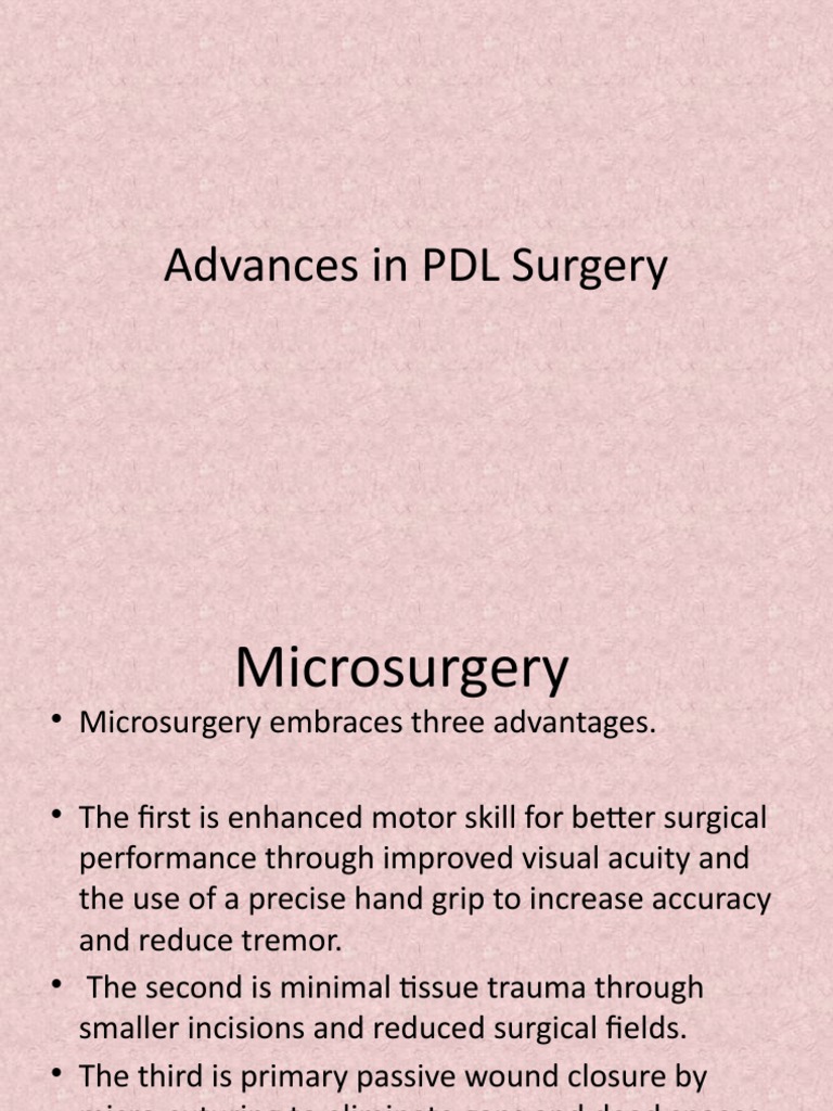 Adv. in PDL Surgery | PDF | Optics | Eye