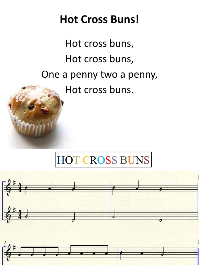Hot Cross Buns! Harmony | PDF