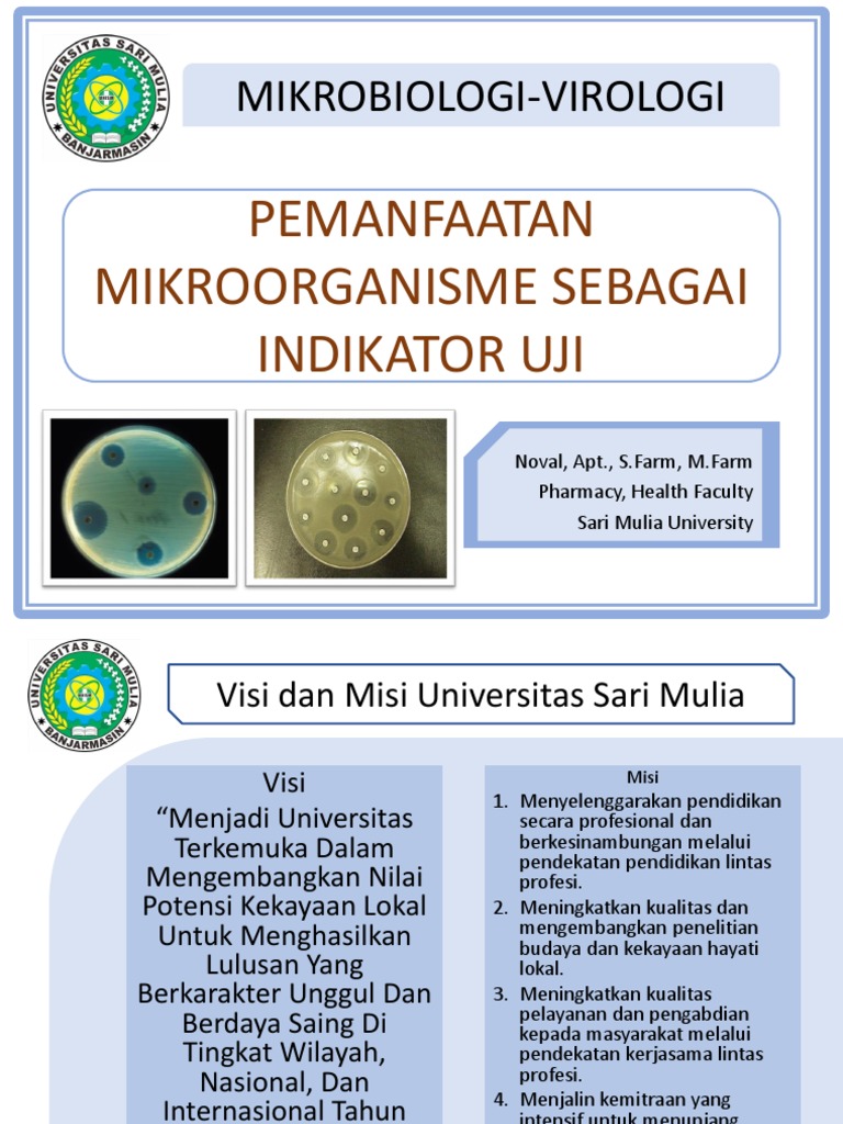 Pemanfaat Mikroorganisme Sebagai Indikator Uji | PDF