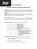 Executive Order - Badac | PDF | Substance Abuse | Justice