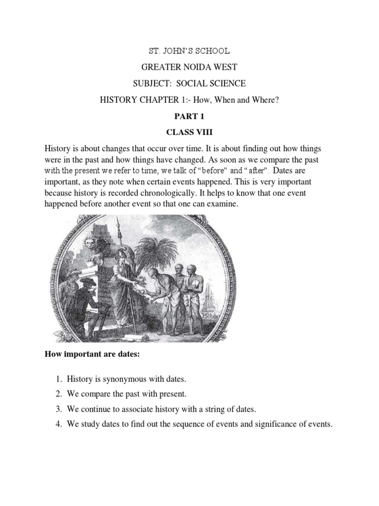 Class 8 History Chapter1 Part1 Notes | PDF | Science | Science And ...