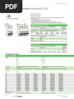 Catalogue MCB Schneider Acti9 | PDF | Electrical Engineering | Electronics