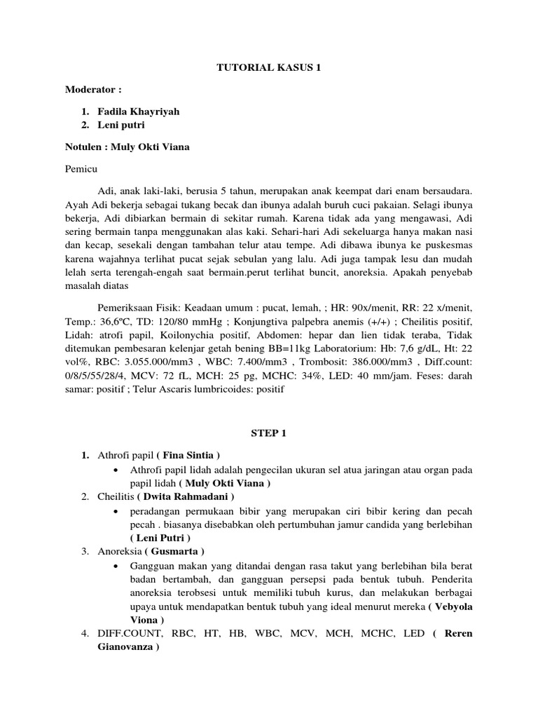 TUTORIAL KASUS 2-Dikonversi | PDF