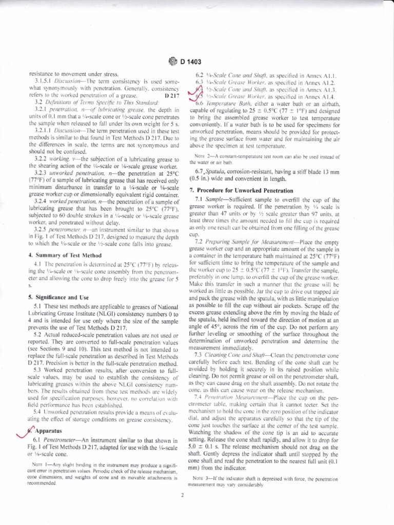 Characterization of Lubricating Grease Consistency Testing Methods ...
