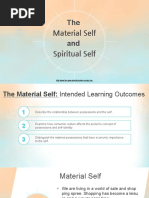 Material Self (Understanding The Self) | PDF