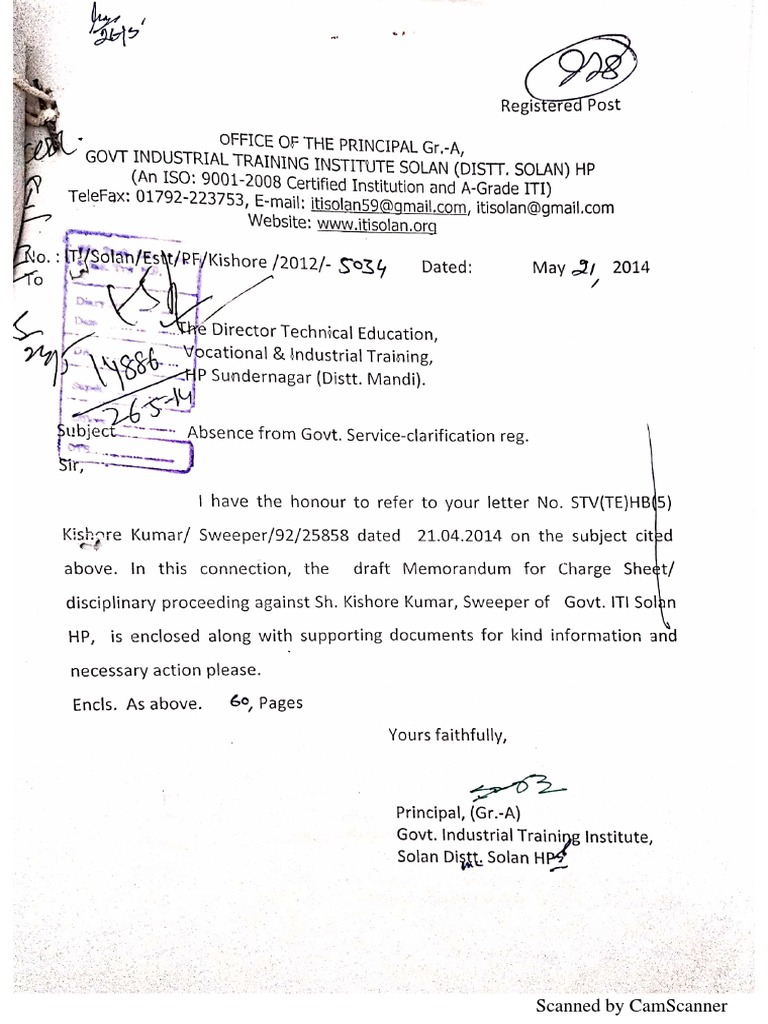 Charge Sheet | PDF
