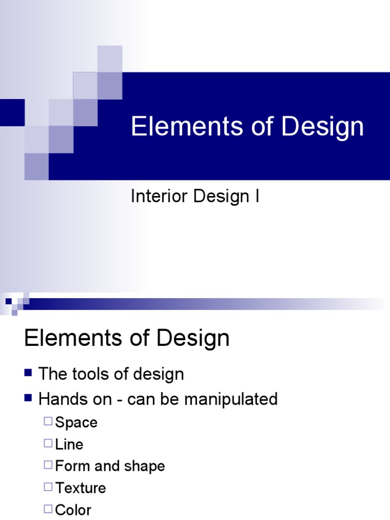Interior Design Elements for Space Manipulation | PDF | Area | Space