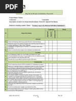 Electrical DB Check List | PDF | Home & Garden | Technology & Engineering
