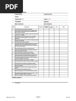 Air Blower Checklist PDF | PDF | Technology & Engineering