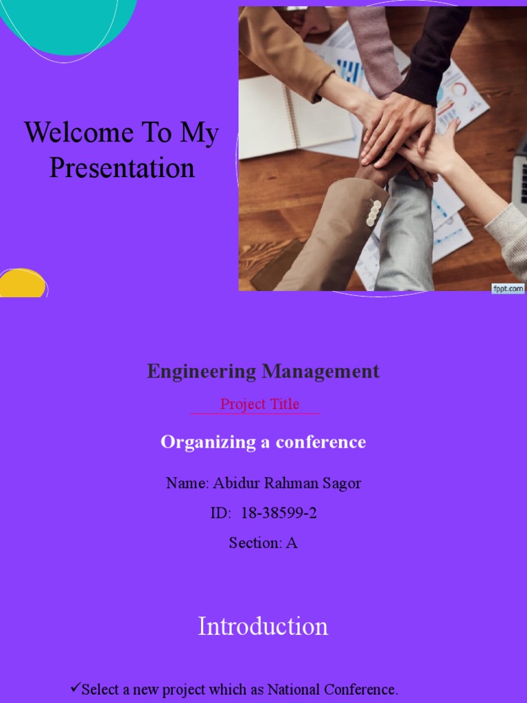 National Conference Project Management Guide | PDF | Project Management ...