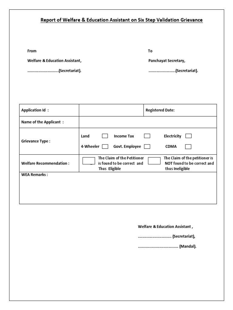 Six Step Validation Application Forms | PDF | Government Finances ...