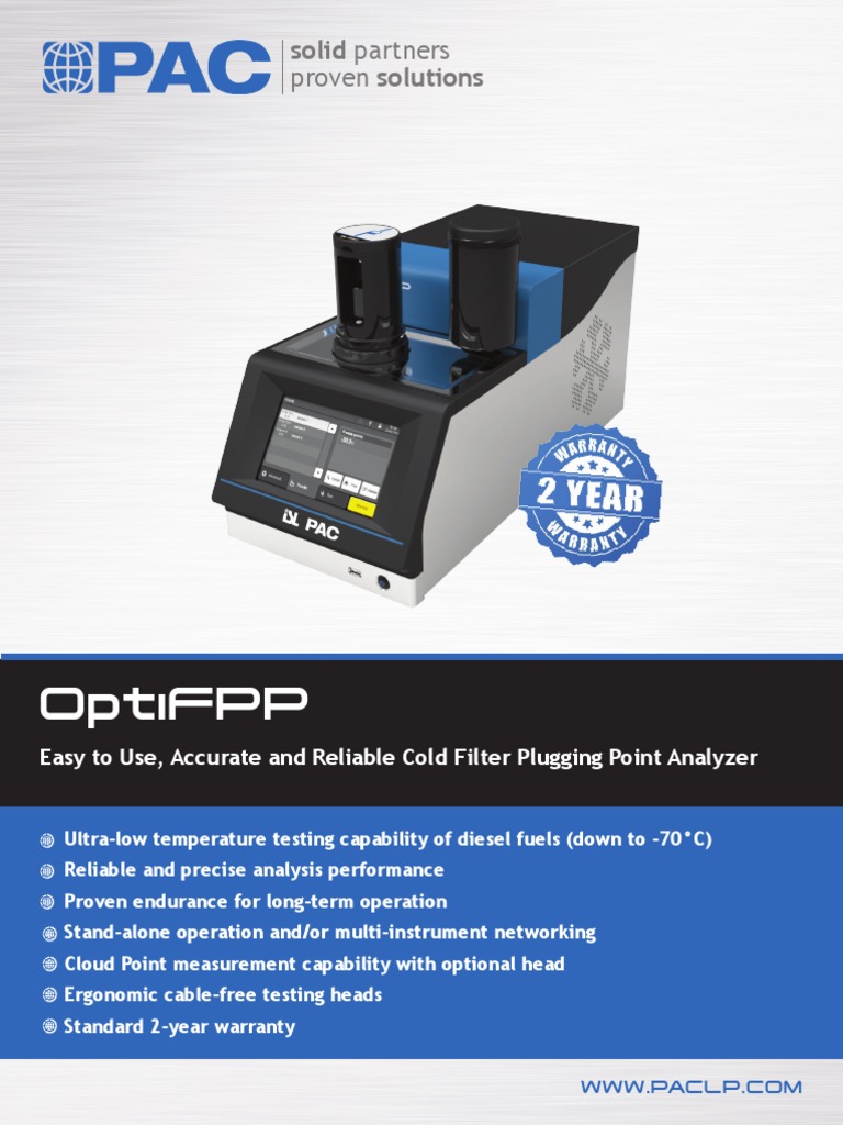 Optifpp Brochure Us Rev5 | PDF | Calibration | Instrumentation