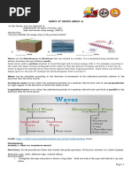 Detailed Lesson Plan On Transverse and Longitudinal Waves | PDF | Waves ...