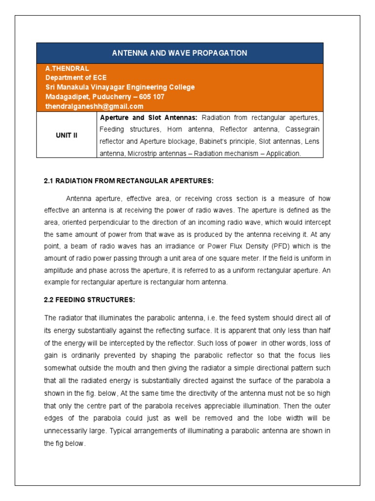 Awp UNIT 2 | PDF | Antenna (Radio) | Mirror Awp UNIT 2 | PDF | Antenna (Radio) | Mirror