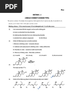 Isomerism Quiz and Answers | PDF | Isomer | Conformational Isomerism