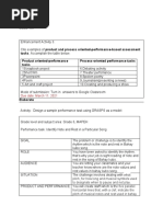 Process-Oriented and Product-Oriented Performance-Based Assessment ...