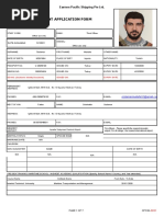 CURRICULUM VITAE Seaman Application Form | PDF | Watercraft | Ships