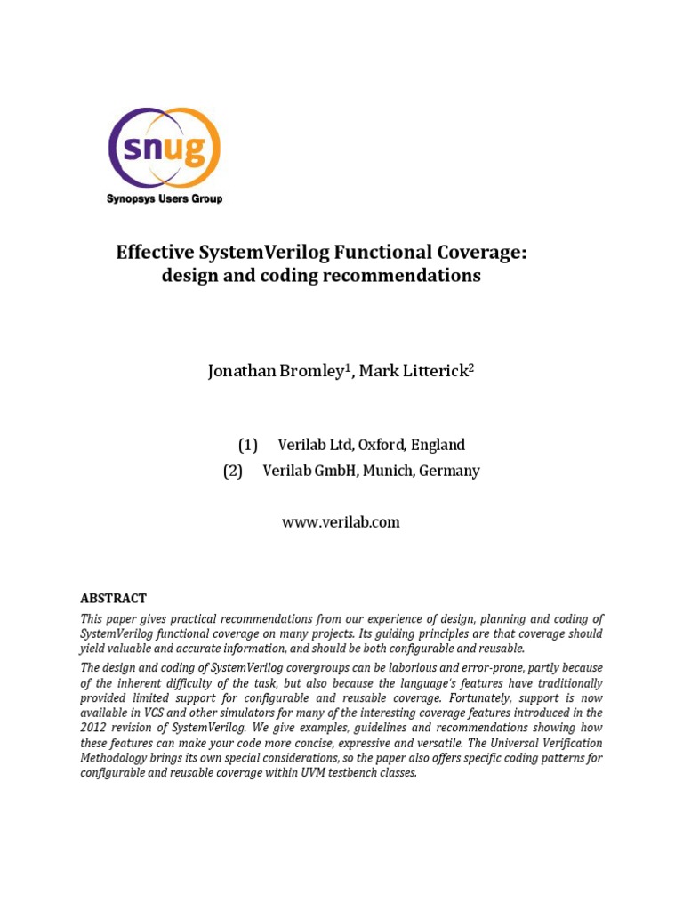 Bromley Coverage Paper | PDF | Class (Computer Programming) | Parameter (Computer Programming)