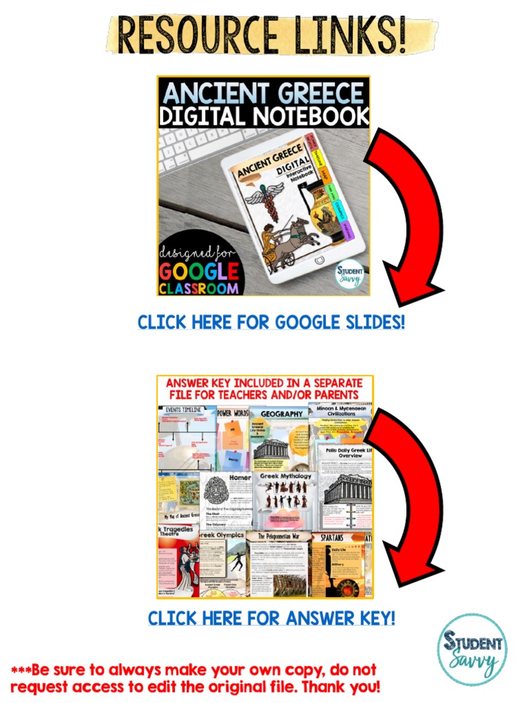 2 Ancient Greece Digital Interactive Notebook | PDF | Cooking, Food ...