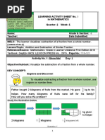 Adding Similar Fractions Lesson PLan | PDF | Fraction (Mathematics ...