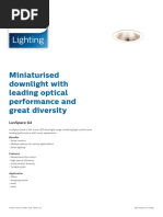 GreenSpace G6 LED Downlight Overview | PDF | Power Supply | Power (Physics)