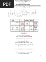 Formulas de Topografia | PDF | Funciones trigonométricas | Pendiente