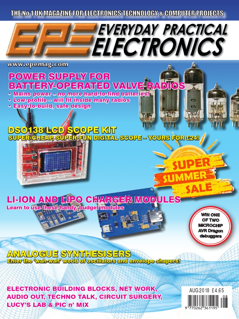 2018-08-01 Everyday Practical Electronics | PDF | Electrical ...