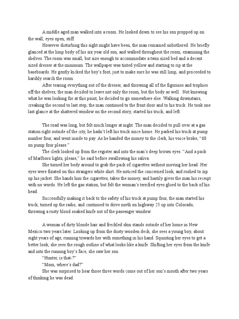 One Page Story | PDF