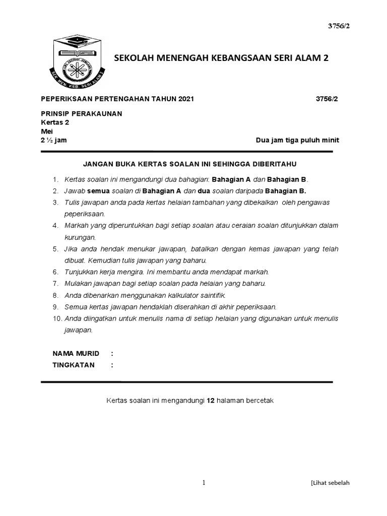 Modul MPSM Johor K2 2019 | PDF