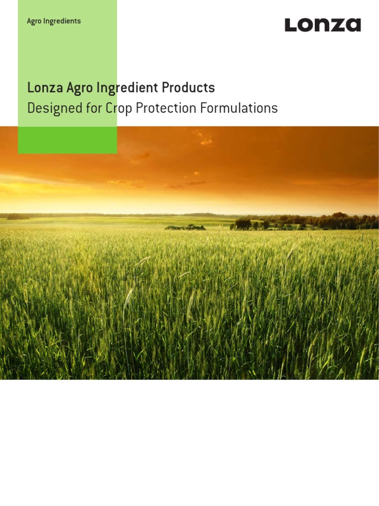 2014 07 Crop Protection Formulations Brochure | PDF | Surfactant ...
