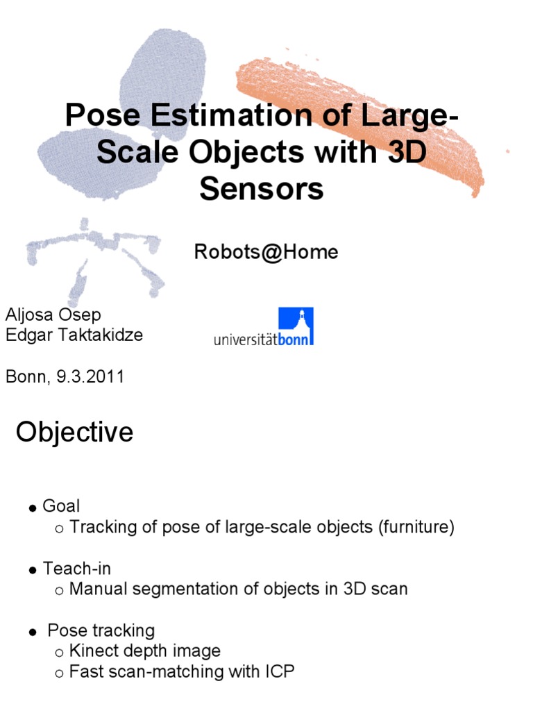 Pose Estimation of Large Scale Objects With 3D | PDF | Image ...