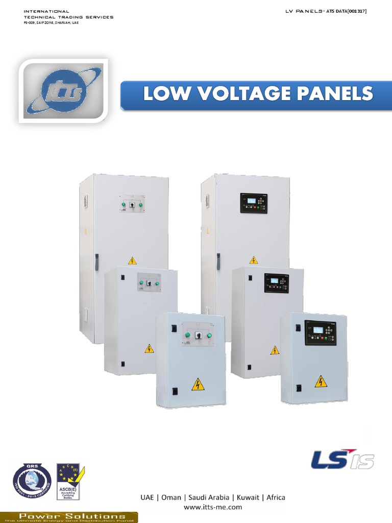 ATS PANELS - Combine 2018 | PDF | Relay | Switch