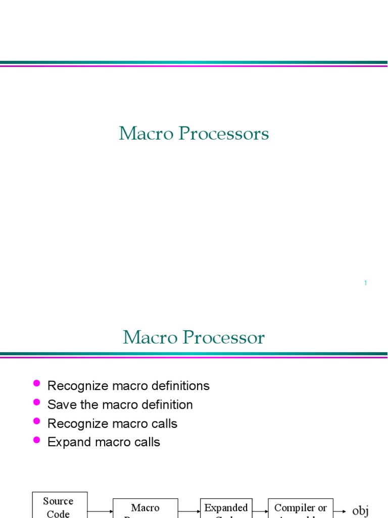 Macro | Download Free PDF | Macro (Computer Science) | Assembly Language