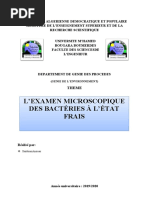 Dénombrements Bactériens TD | PDF | Bactérie | Microbiologie