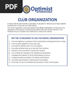 Sports Club Committee Roles and Responsibilities | PDF | Committee ...