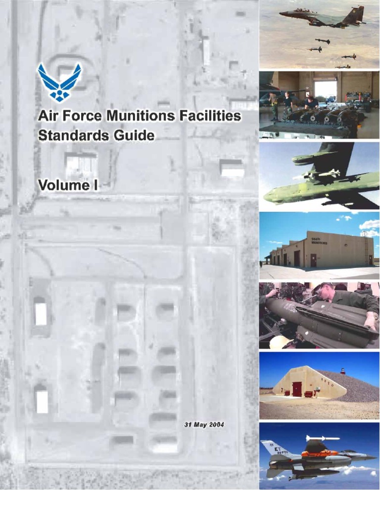 U.S. AIR FORCE Munitions Facilities Standards Guide | PDF | Ammunition ...