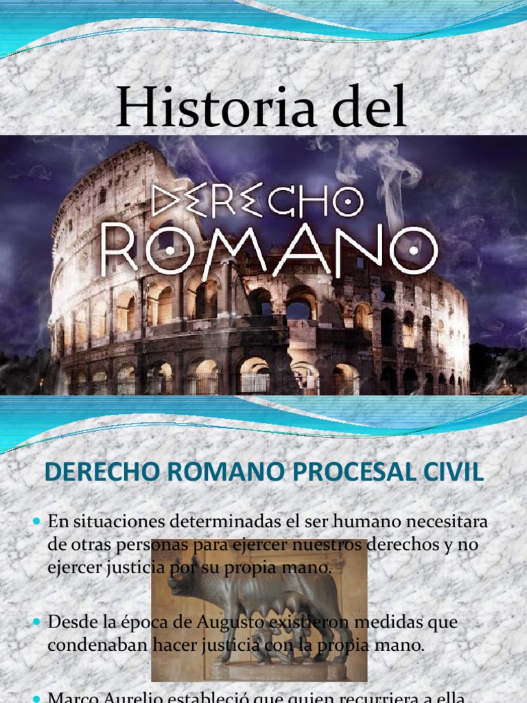 Derecho Procesal en Roma | PDF | Ley procesal | Juez