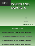 Export Procedure Flow Chart 23333 | PDF | Invoice | Trade