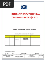 Fit-Up and Assembly Procedure Guide | PDF | Metal Fabrication ...