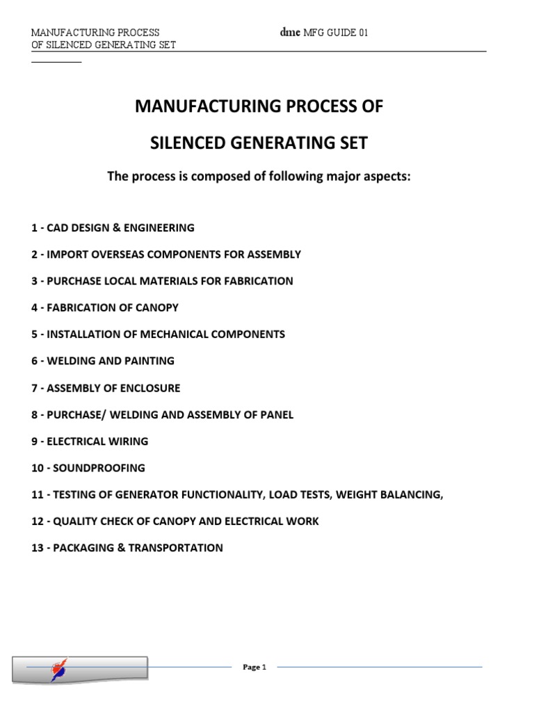 DME Manufacturing Process of | PDF | Electrical Wiring | Vacuum Tube