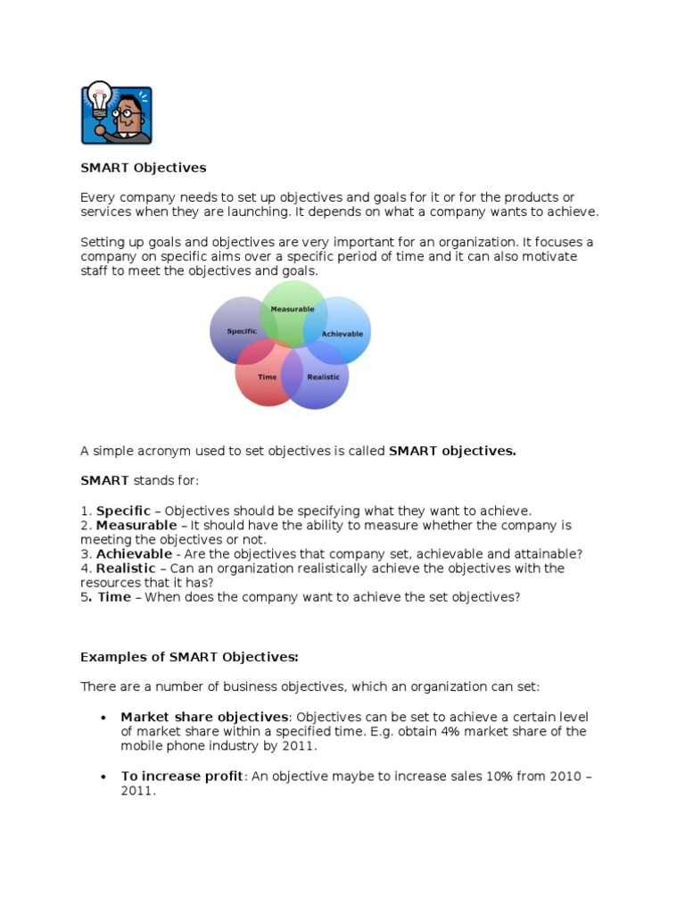 Smart Obj. Kiss and Swot | Download Free PDF | Swot Analysis | Goal