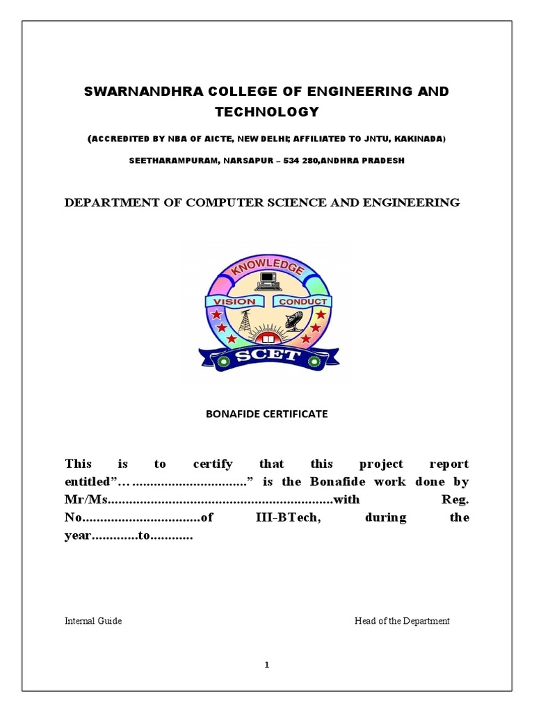 Swarnandhra College Of Engineering And Technology Download Free Pdf