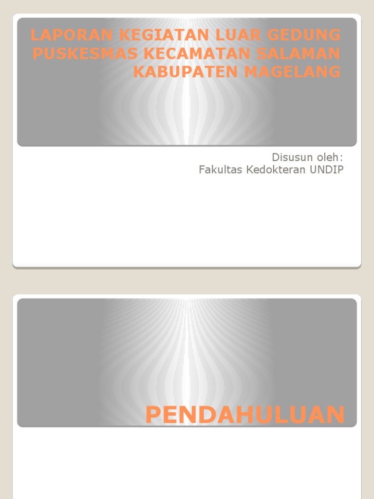 Powerpoint Laporan PKL Salaman | PDF