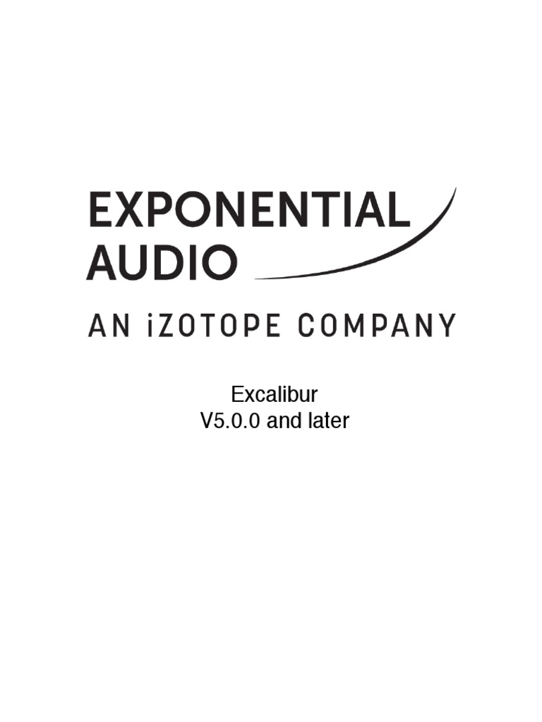 Excalibur User Guide | PDF | Installation (Computer Programs ...