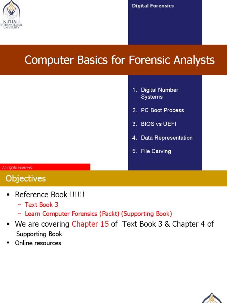 Digital Forensics Lec6 Spring 2021 | PDF | Booting | Bios