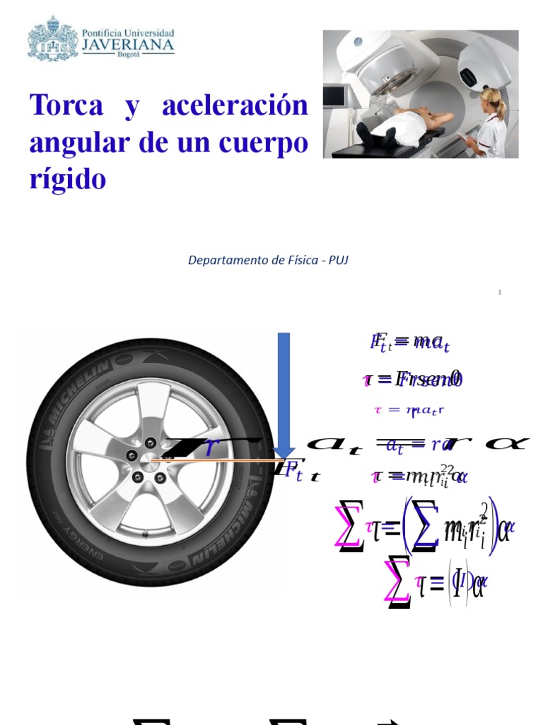 Clase 13. Torca y Aceleración Angular | PDF | Fricción | Mecanica clasica