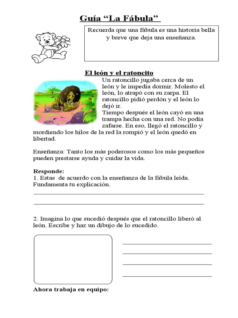 Guia La Fabula | PDF