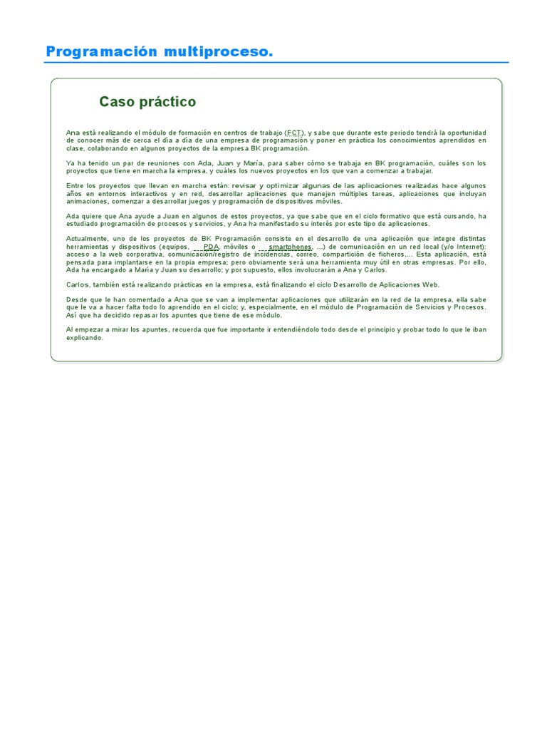 Programación - Multiproceso SyP1 | PDF | Proceso (Computación) | Java ...