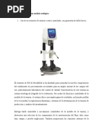 Tipos de Reómetros y sus Aplicaciones | PDF | Viscosidad | Reología